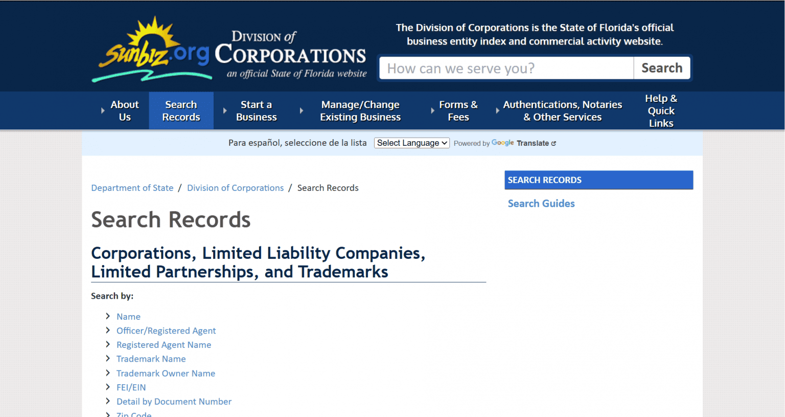 How to Perform a Florida Business Entity Search | BusinessAnywhere